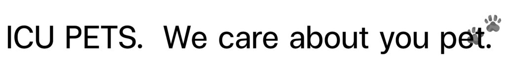 ICU PETS CARE